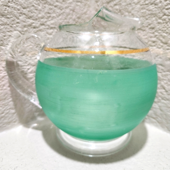 West Virginia Glass | Kitchen | Glass West Virginia Pitcher Or Creamer ...